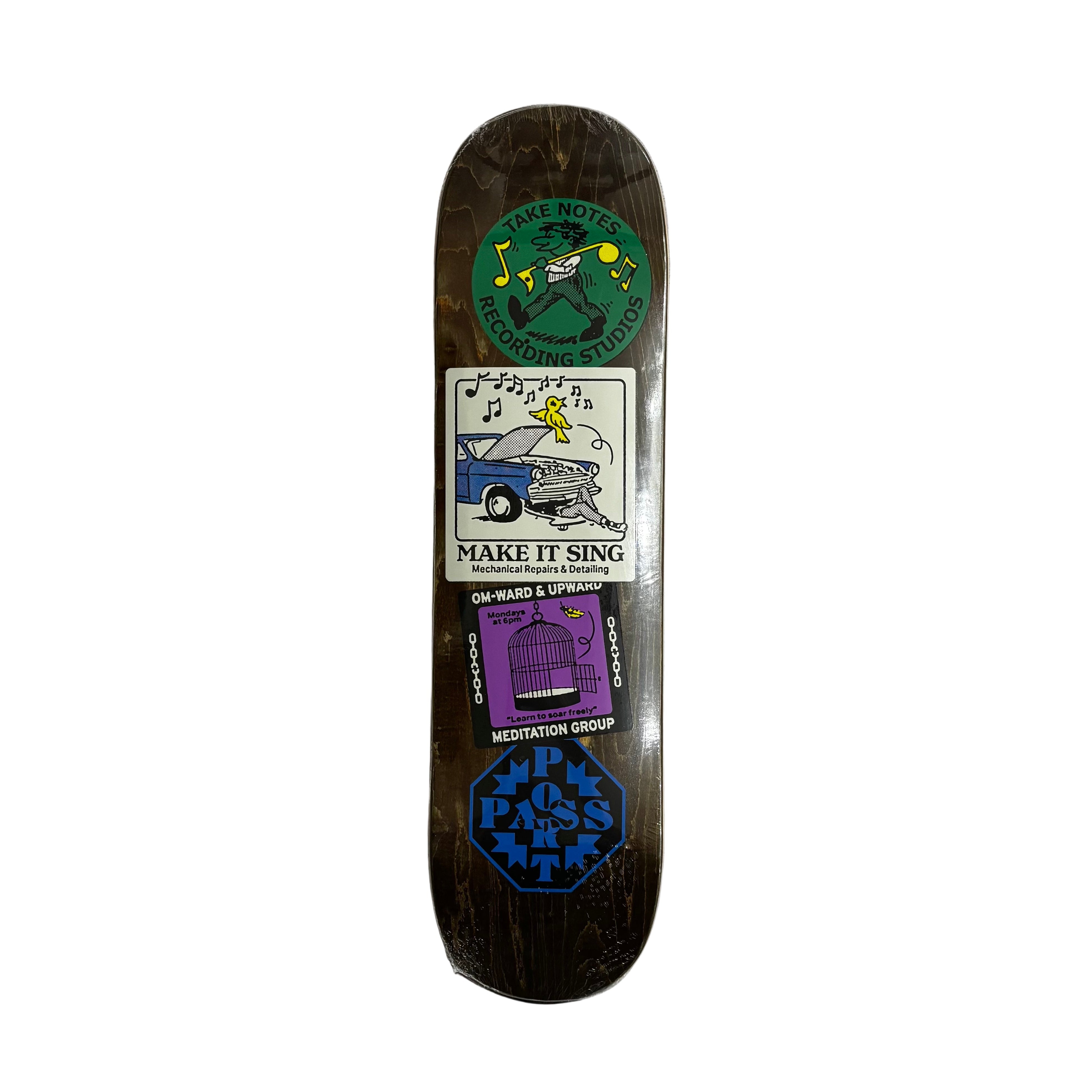 Pass Port Coaster Series On-Ward & Upward Skateboard Deck – Labor ...