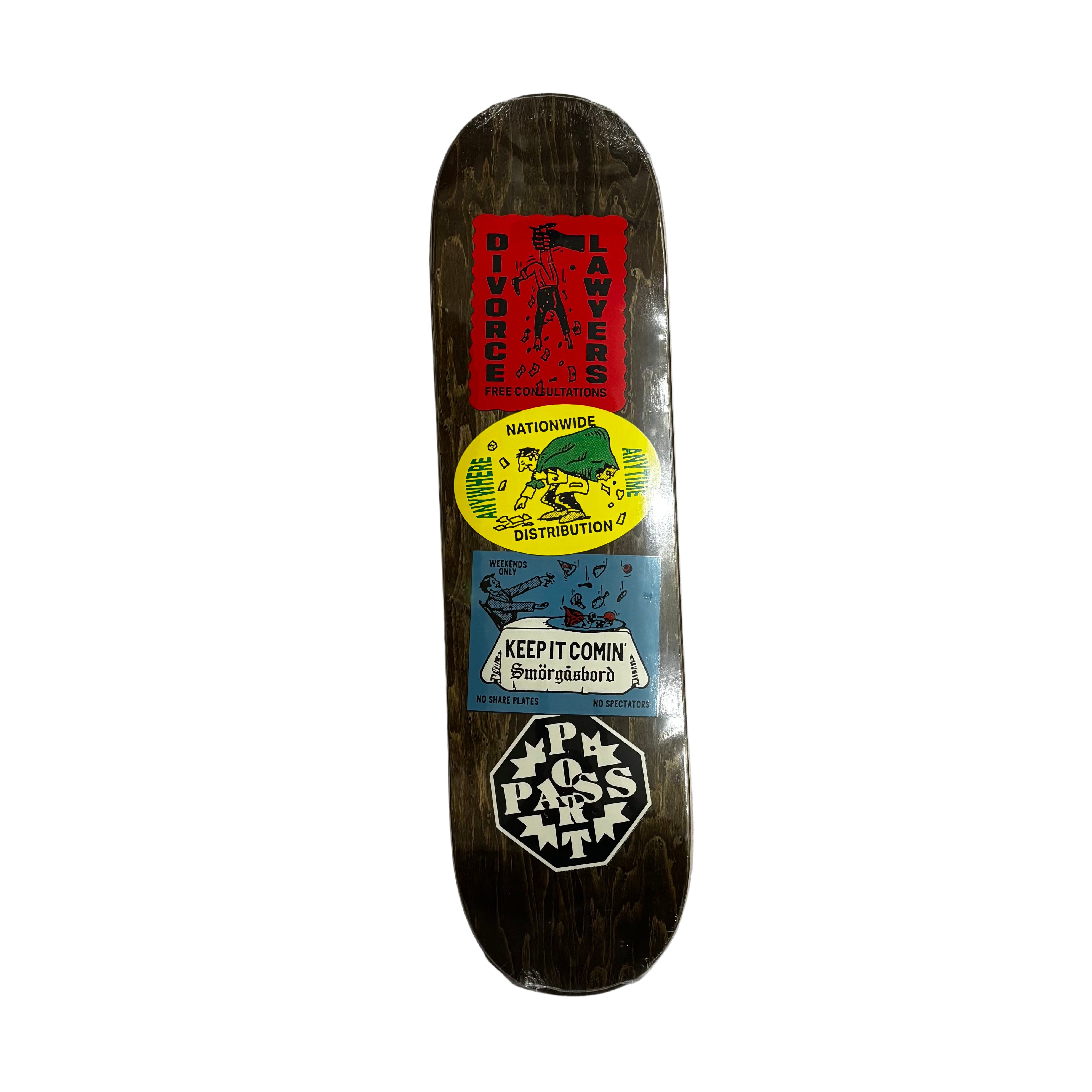 Pass Port Coaster Series Distribution Skateboard Deck – Labor ...